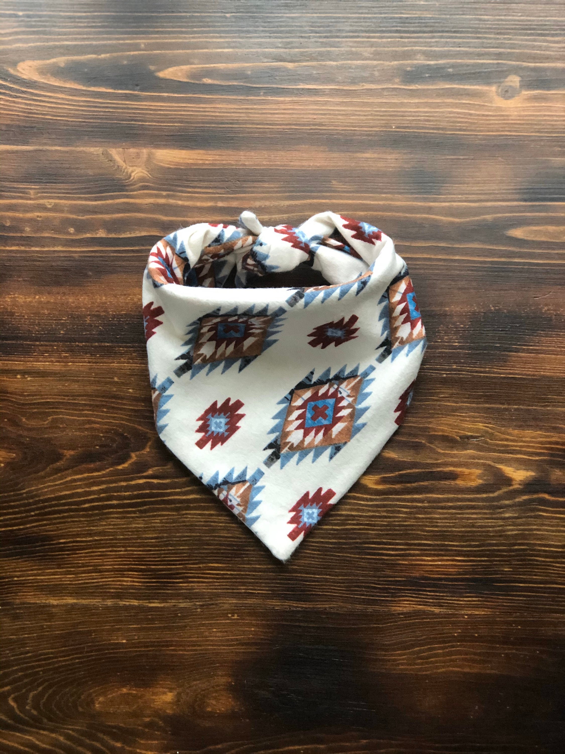 Wilderness Aztec Dog Bandana Tie on Dog Bandana Puppy | Etsy