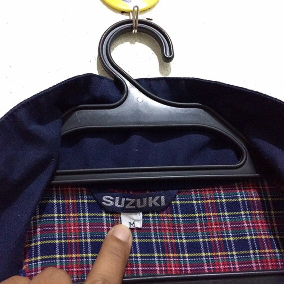 Rare!!! Vintage SUZUKI Jimny Wide Bomber Jacket Vtg H… - Gem