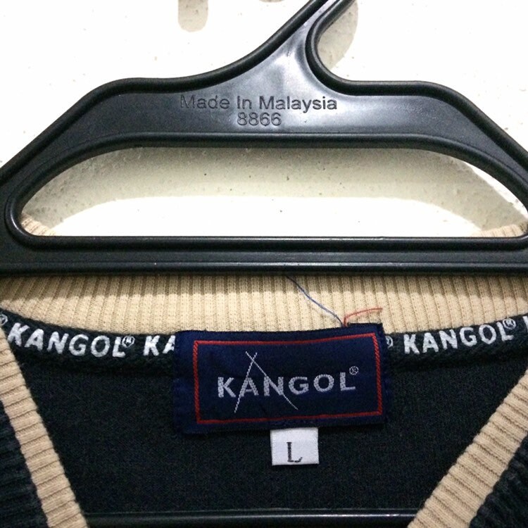 Rare Vintage KANGOL the United Kingdom Sweatshirt Big Logo Embroidered ...