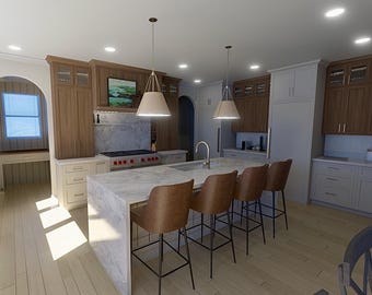 3D Rendering Visuals for Full Bathroom Remodel, Professional Interior Design Renderings - Etsy