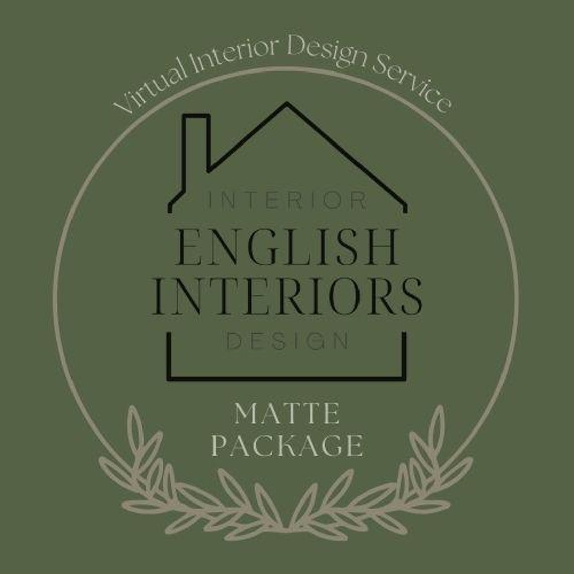 Virtual Interior Design | Custom Room Design | Matte Package - Etsy