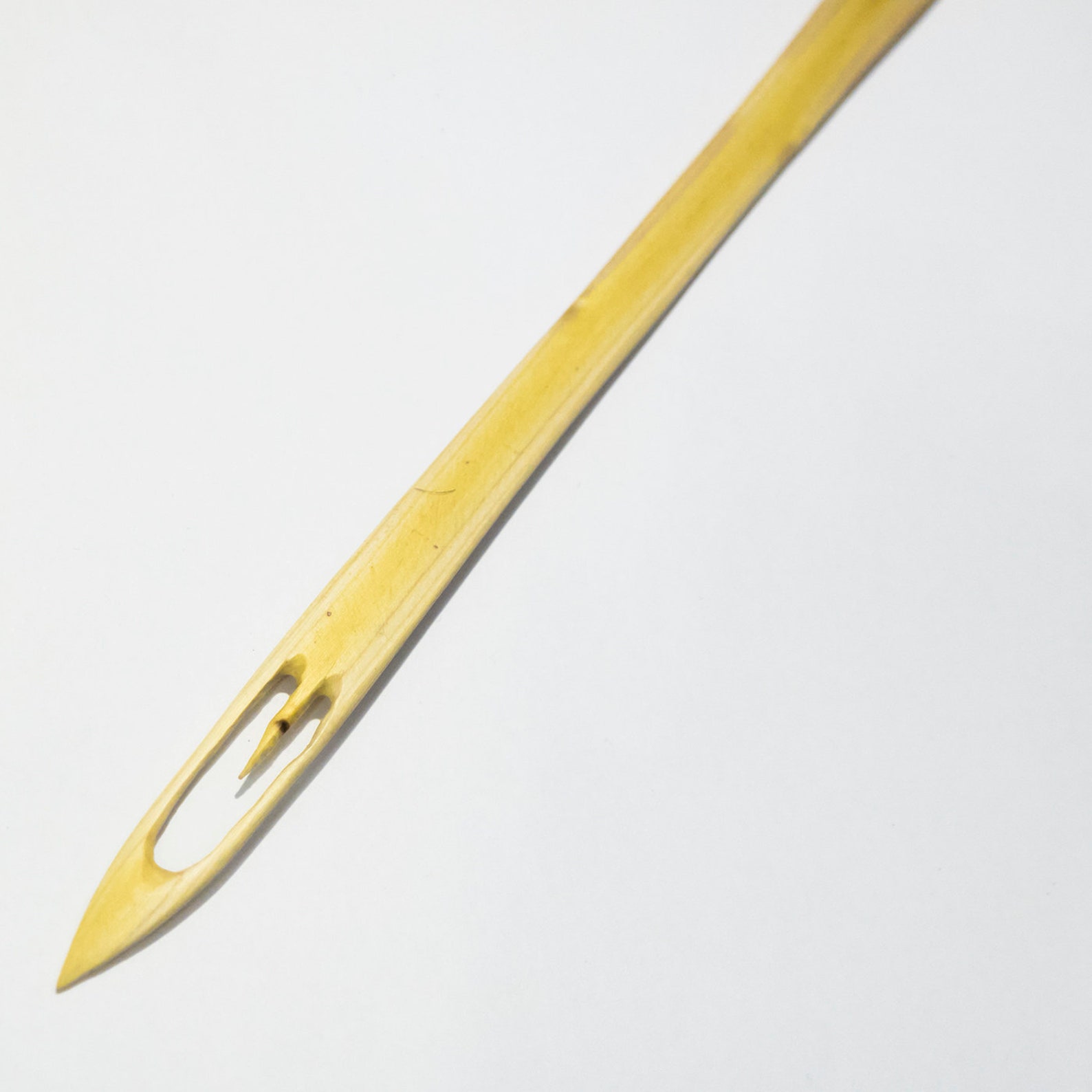 Wood Looming needle Handmade Jasmine wooden needle hand - Etsy España