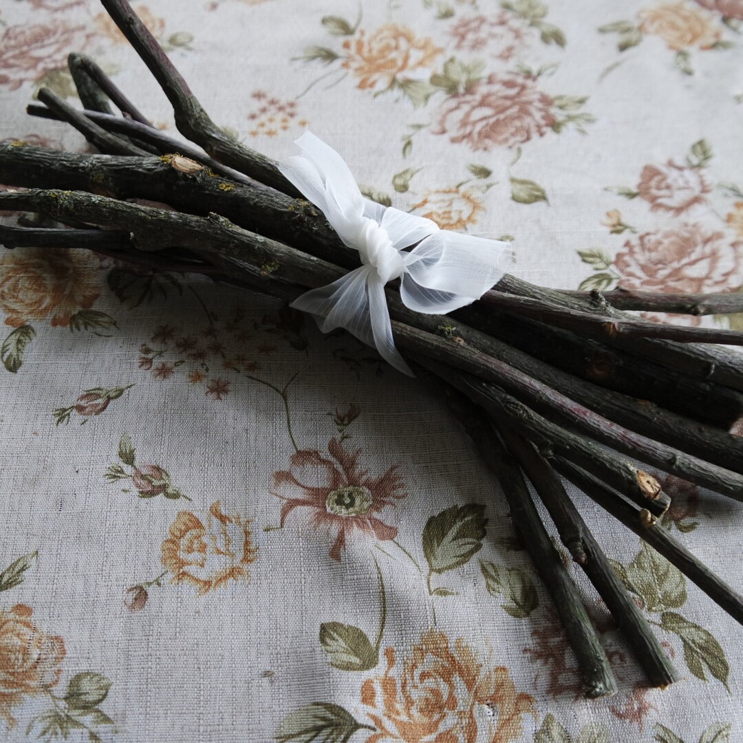 Wood Branch Apple Sticks, Dried for 1 Year, Apple Tree Branches, Wood ...
