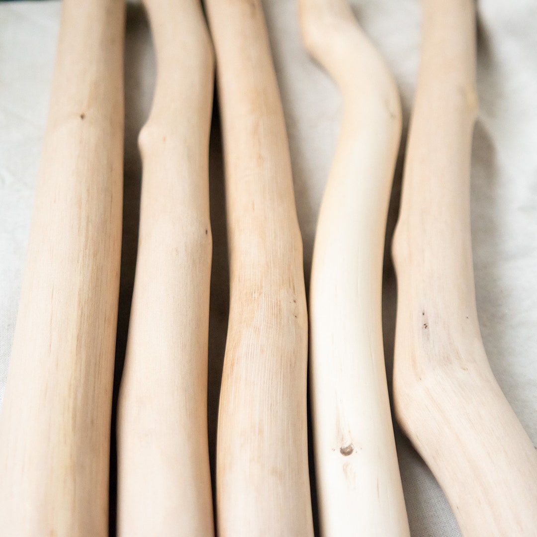 Hazel Stick, Bent Large Wood Stick, Dried for 2 Years, Wand Making, 1 ...