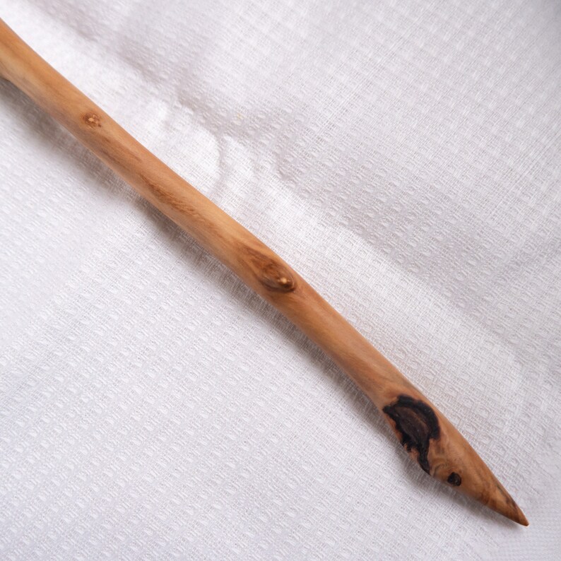 Apple Wand Swirl Apple Wand Energized Wood Wand Carved - Etsy
