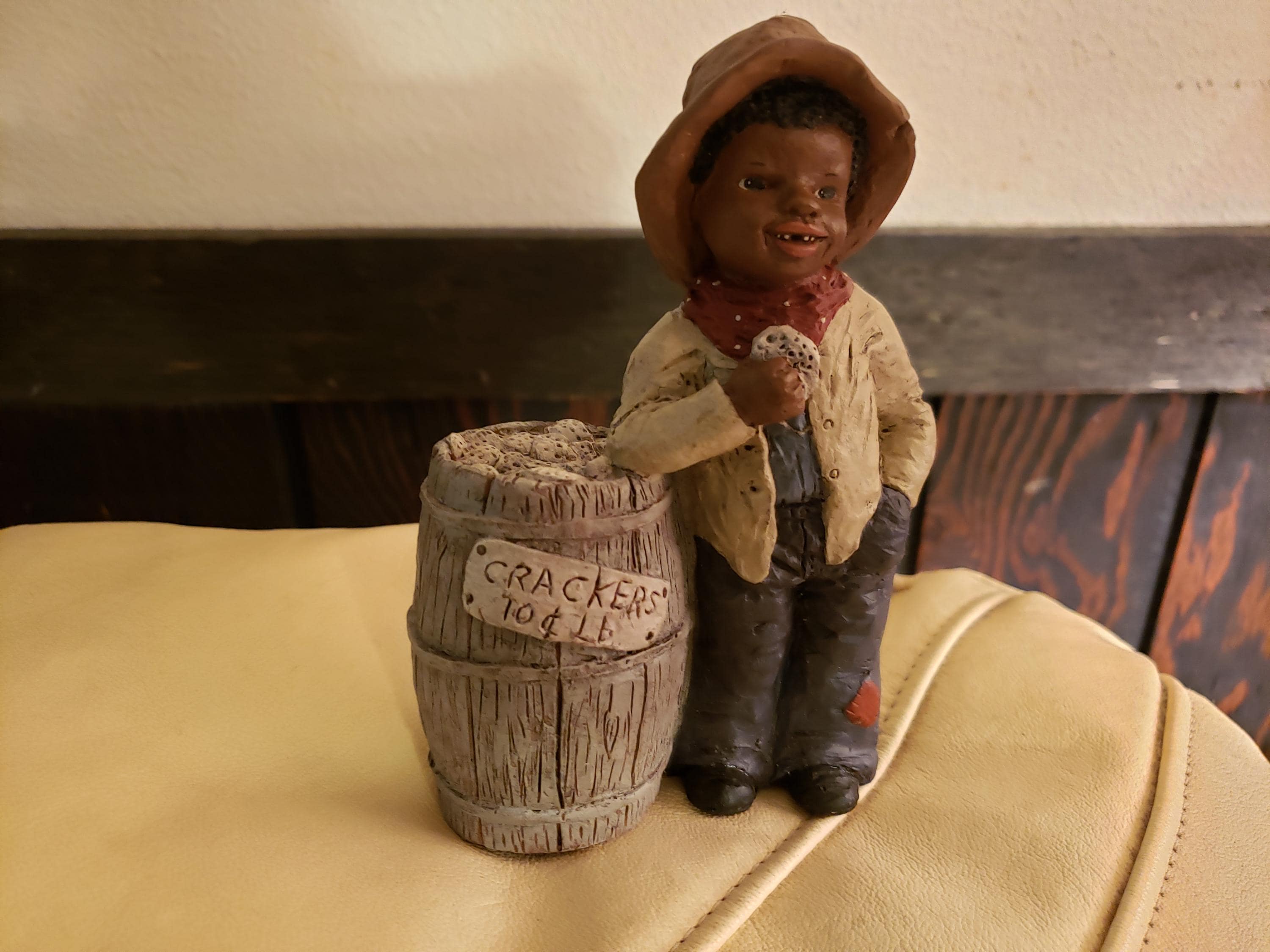 MARTHA HOLCOMBE All God's Children Moses Little Boy With Cracker Barrel ...