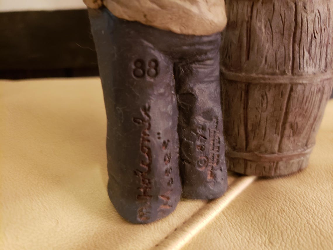 MARTHA HOLCOMBE All God's Children Moses Little Boy With Cracker Barrel ...