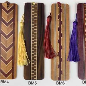 Wood Bookmarks bookmark Designer Handmade From Exotic and - Etsy