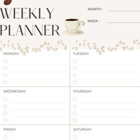 The Candy Weekly Planner - Etsy
