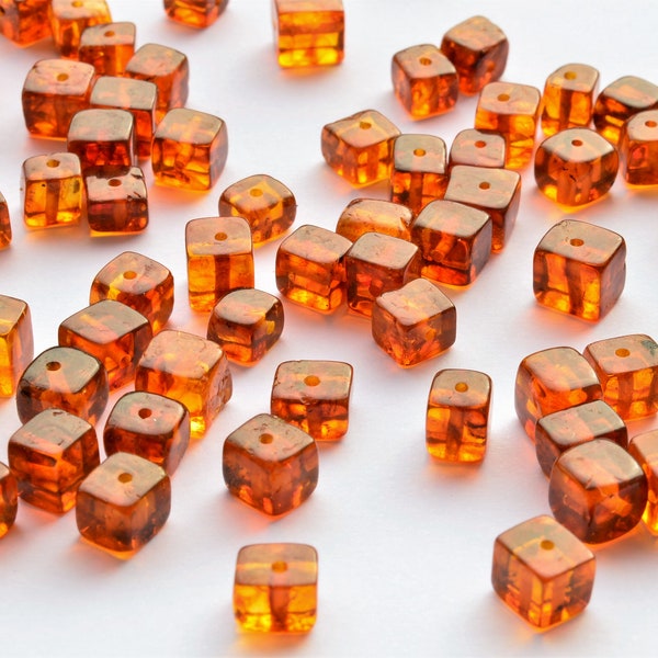 Amber Beads - Etsy