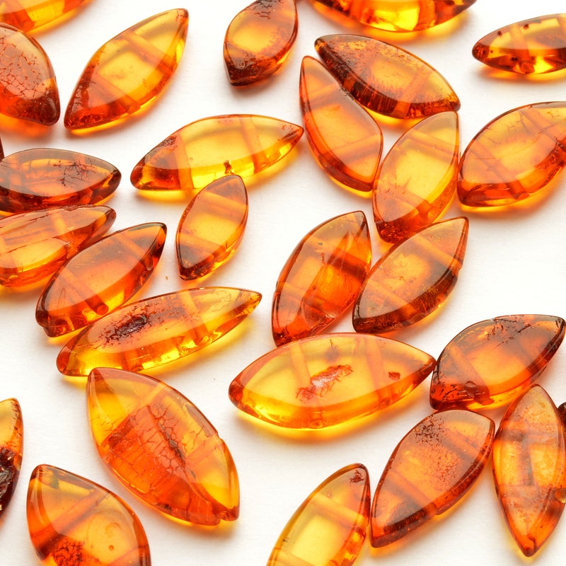Amber Beads - Etsy