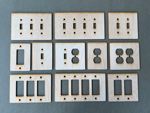 Light Switch Cover Plates Digital Download SVG Glowforge Cut File ...