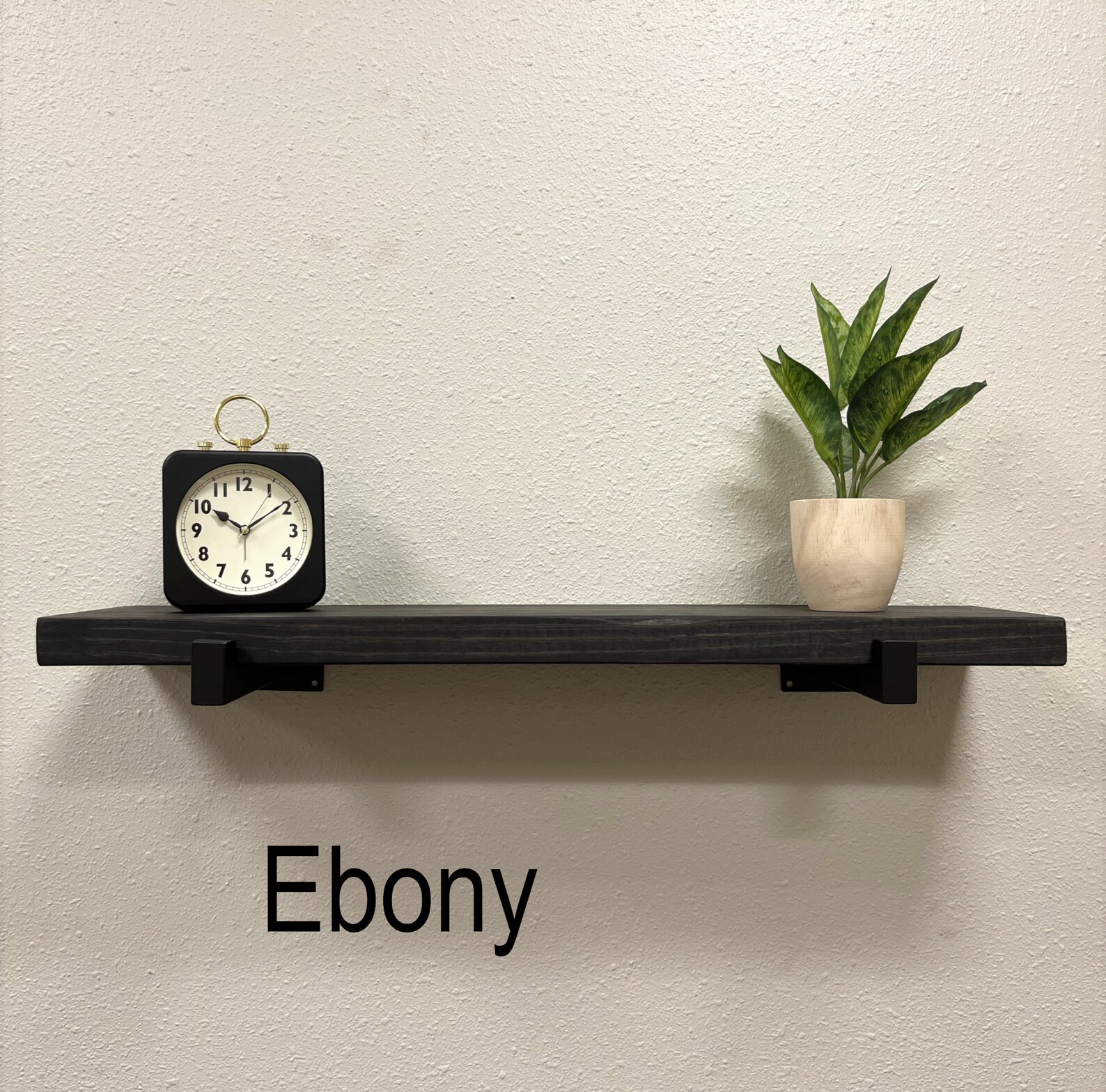 Modern Farmhouse Floating Shelf Square Tube Shelf Bracket - Etsy