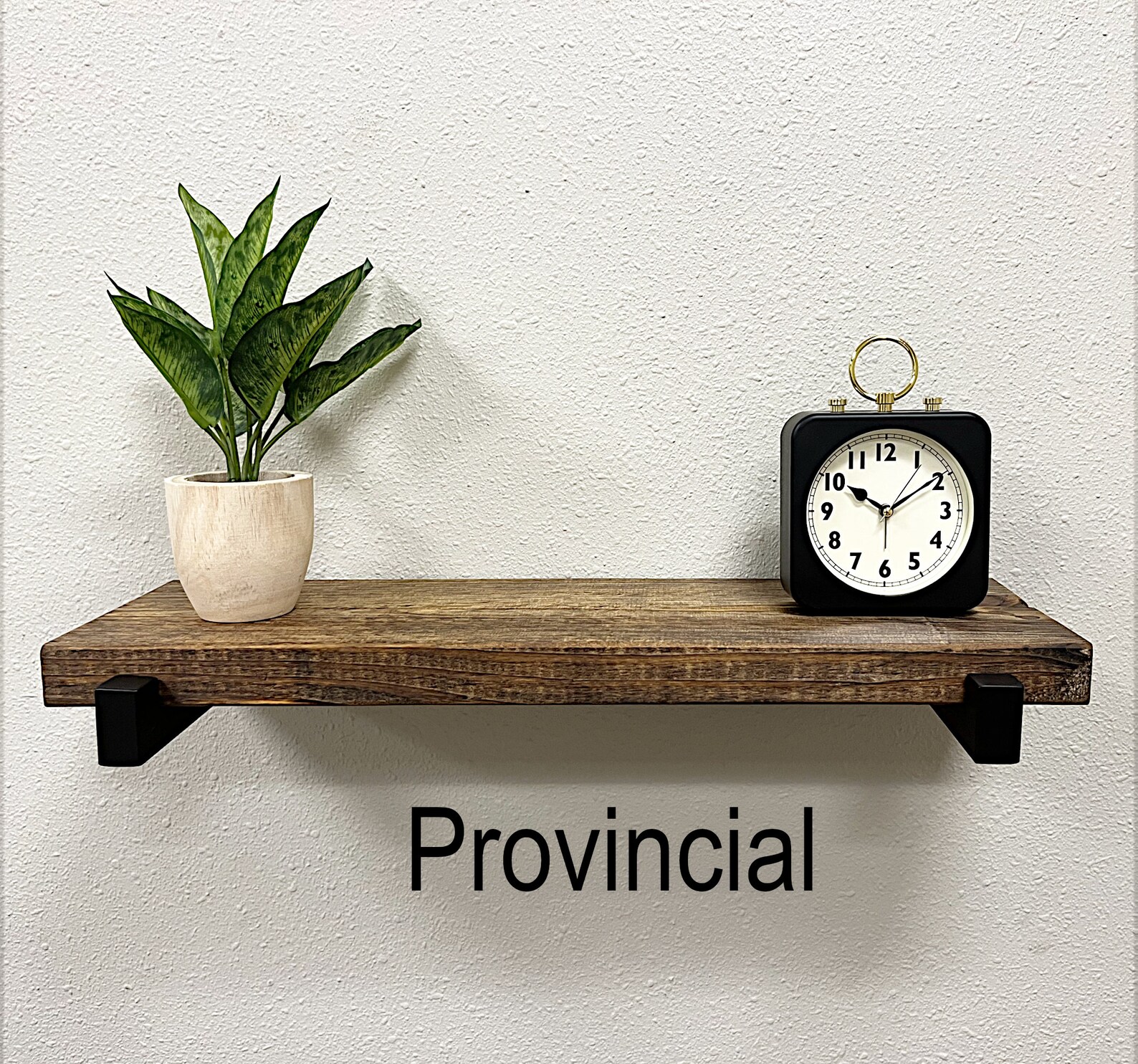 Modern Farmhouse Floating Shelf Square Tube Shelf Bracket - Etsy