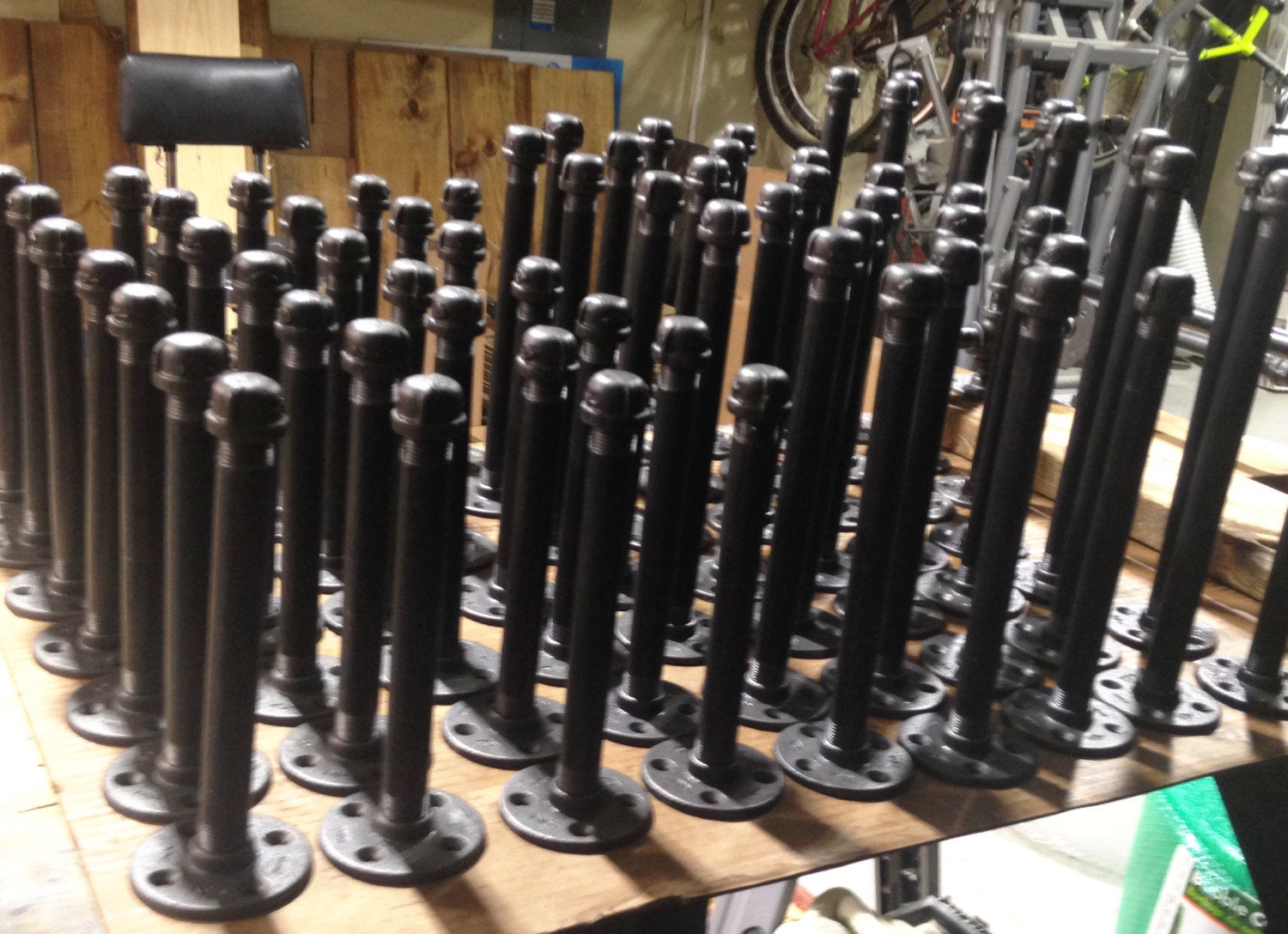 Pipe Hangers for Industrial Floating Shelves Iron Shelf - Etsy