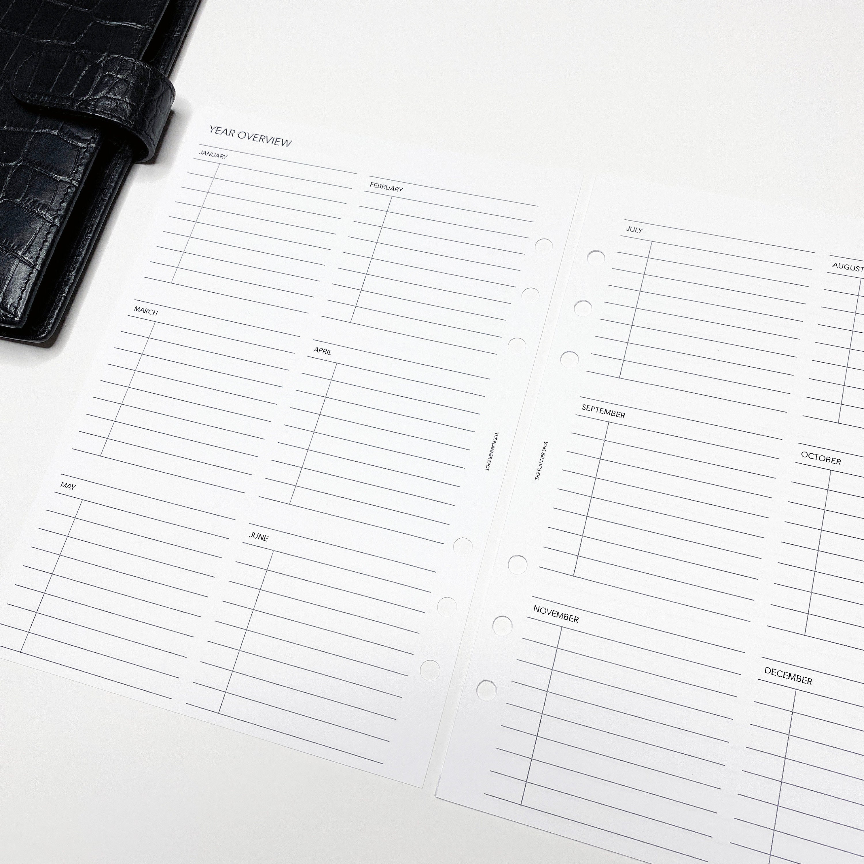 PRINTABLE Goals Planner Inserts A5 Size - Etsy