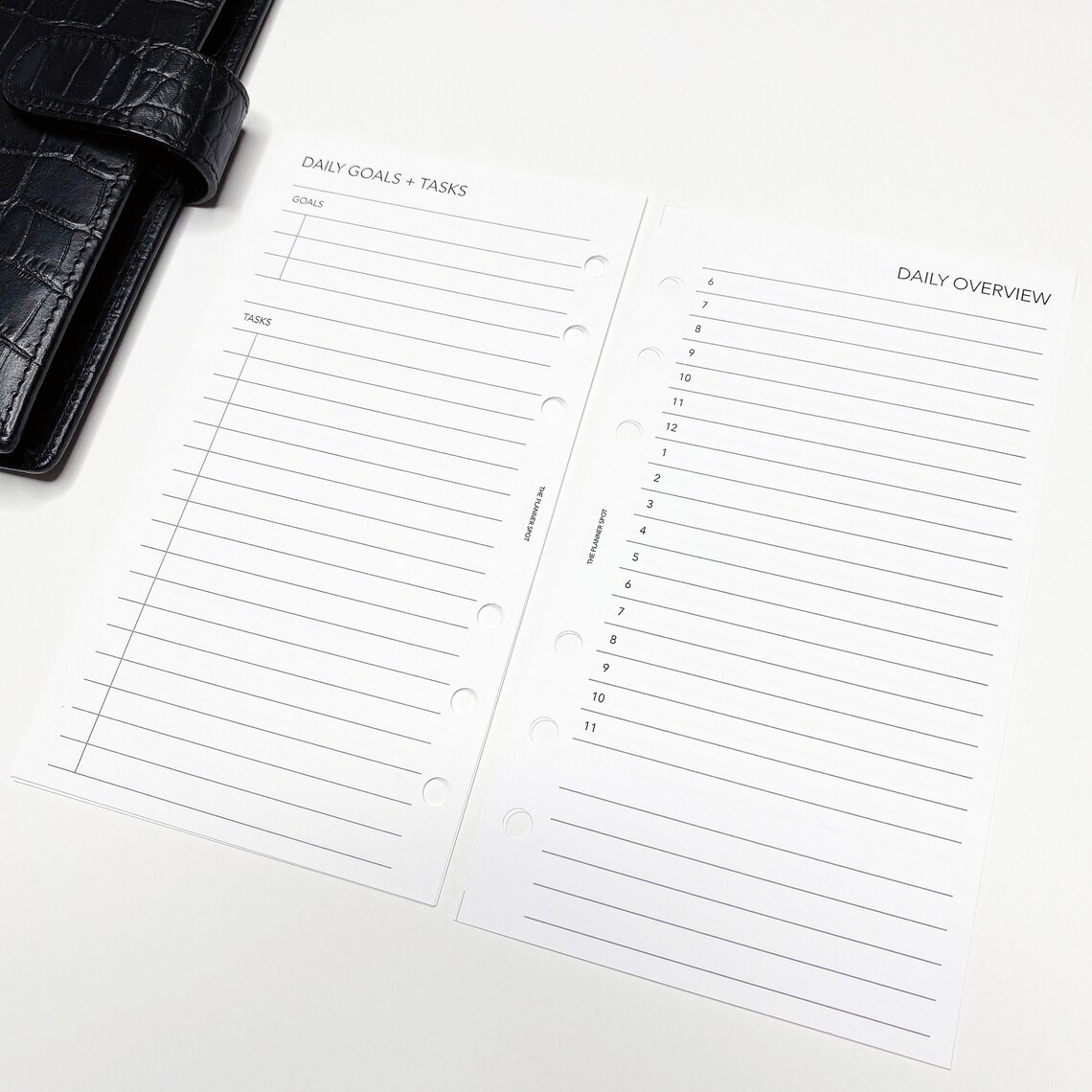 PRINTABLE Goals Planner Inserts Personal Size | Etsy