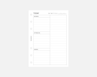 A6 Planner Inserts Printable - Etsy