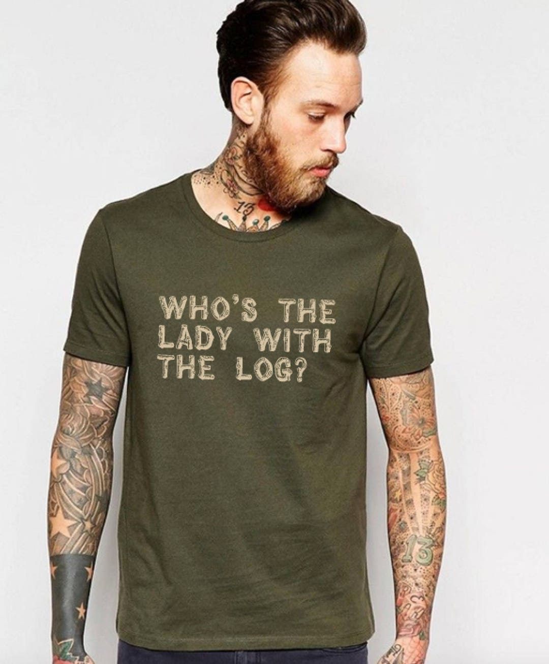 Log Lady Shirt Twin Peaks Tshirt Lady With the Log Shirt Laura Palmer ...