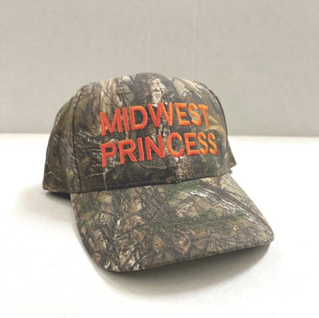 Midwest Princess Camo Embroidered Hat Camouflage Hat Custom ...
