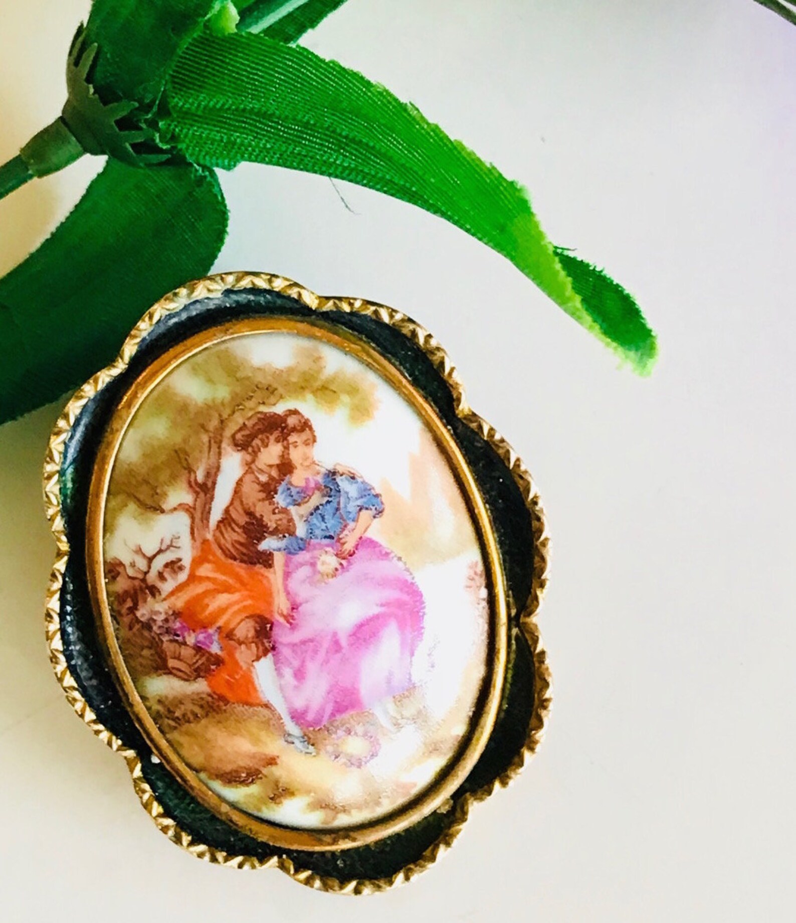 Vintage Brooch Signed TLM Thomas L Mott From England. It is Also a ...