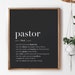 Pastor Gift Ideas Pastor Definition DIGITAL DOWNLOAD - Etsy