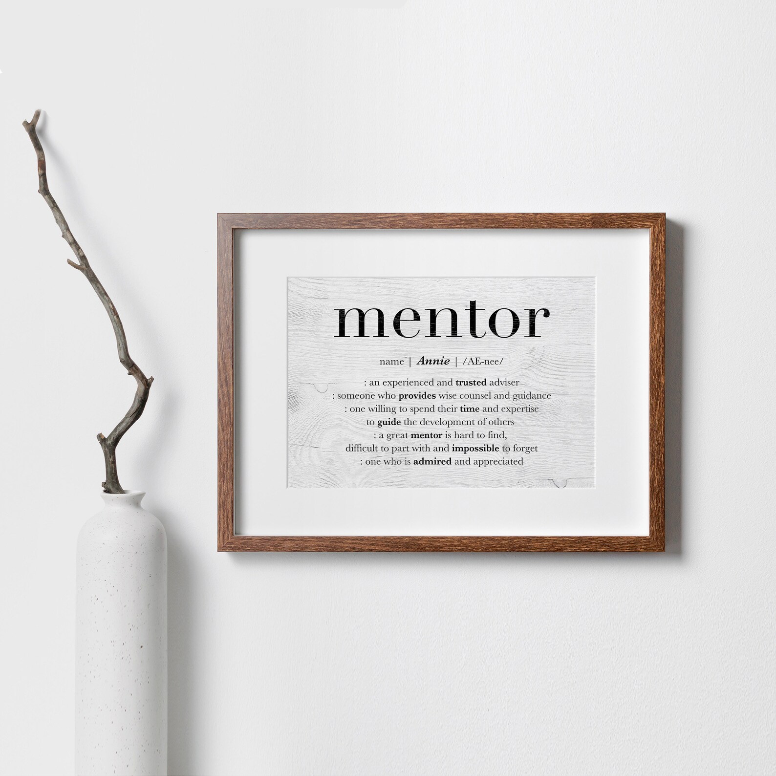 Personalized Mentor Card Gift for Boss Custom Mentor Thank - Etsy