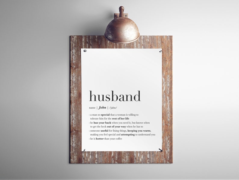 Personalized Gift for Husband Anniversary Gifts for Men - Etsy