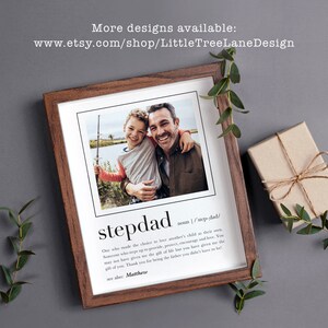 Custom Fathers Day Gift, Step Dad Fathers Day Gift, Bonus Dad Gift ...