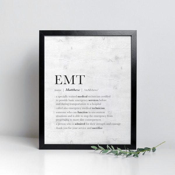 Emt Signs - Etsy