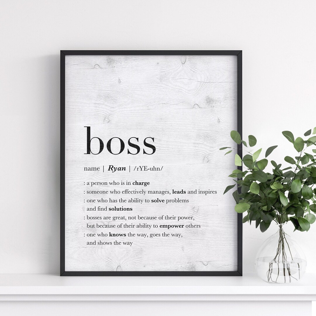 Personalized Gift for Boss, Girl Boss Gift, Bosses Gifts for Men, Thank ...