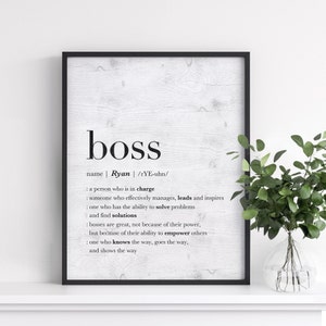 Personalized Gift for Boss Girl Boss Gift Bosses Gifts for - Etsy