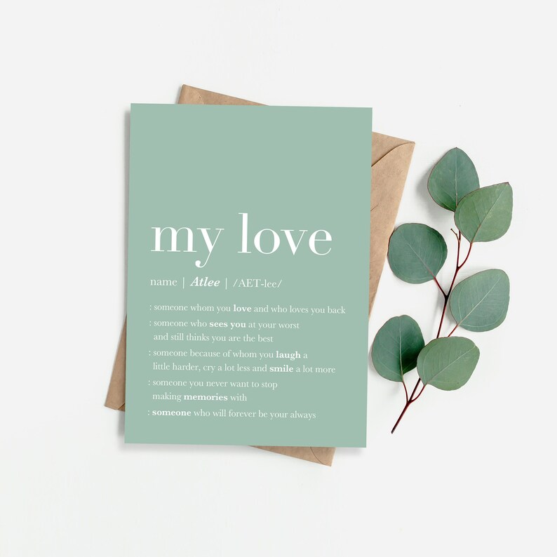 Valentines Gifts for Her Romantic Card for Girlfriend - Etsy