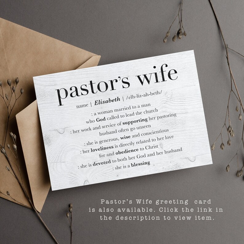 Pastor Gift Ideas Pastor Definition Print Home Decor - Etsy
