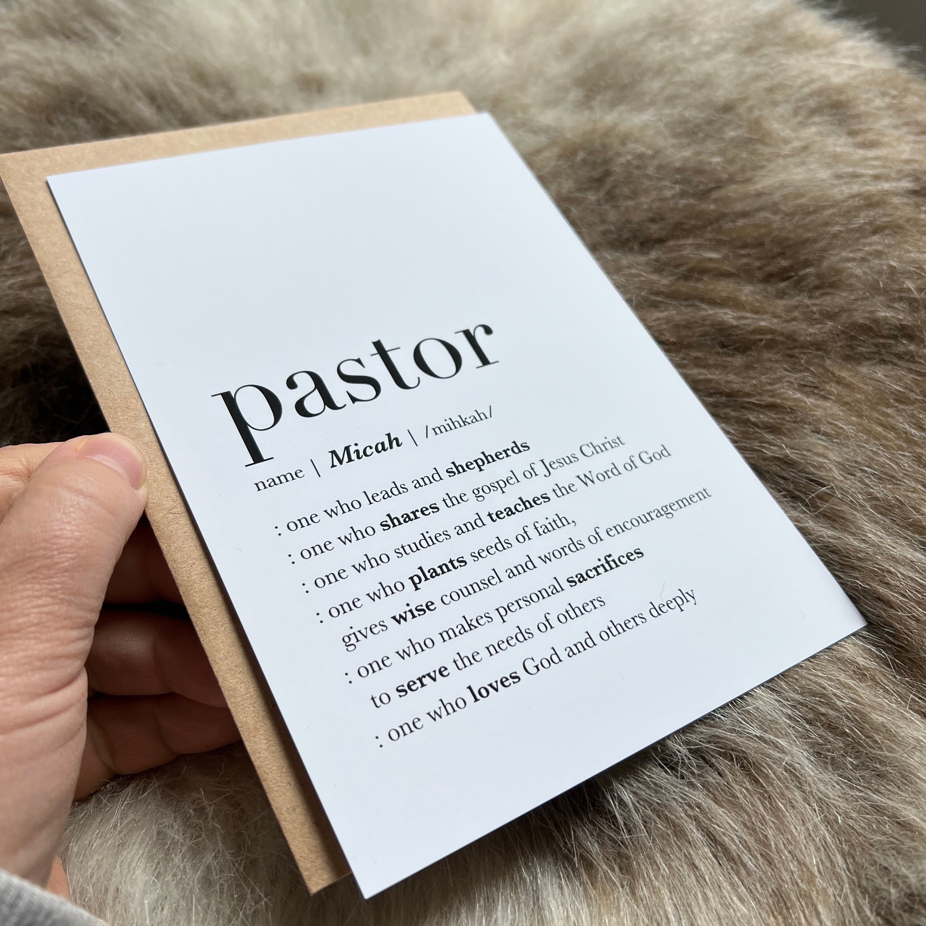 Personalized Pastor Gift Pastor Gift Idea Custom Pastor - Etsy