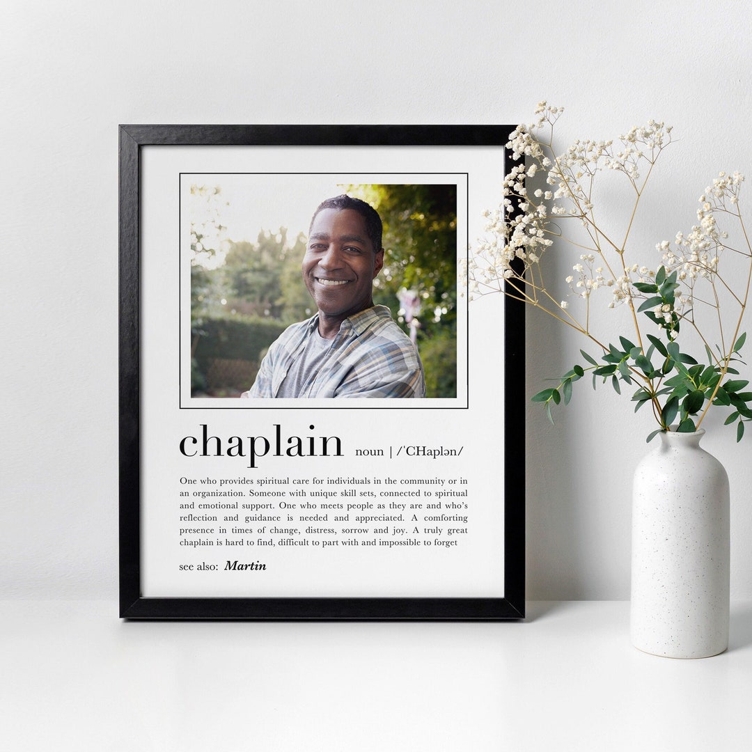 Chaplain Appreciation Gift for Chaplain Retirement Custom - Etsy