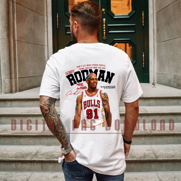 Dennis Rodman Svg - Etsy