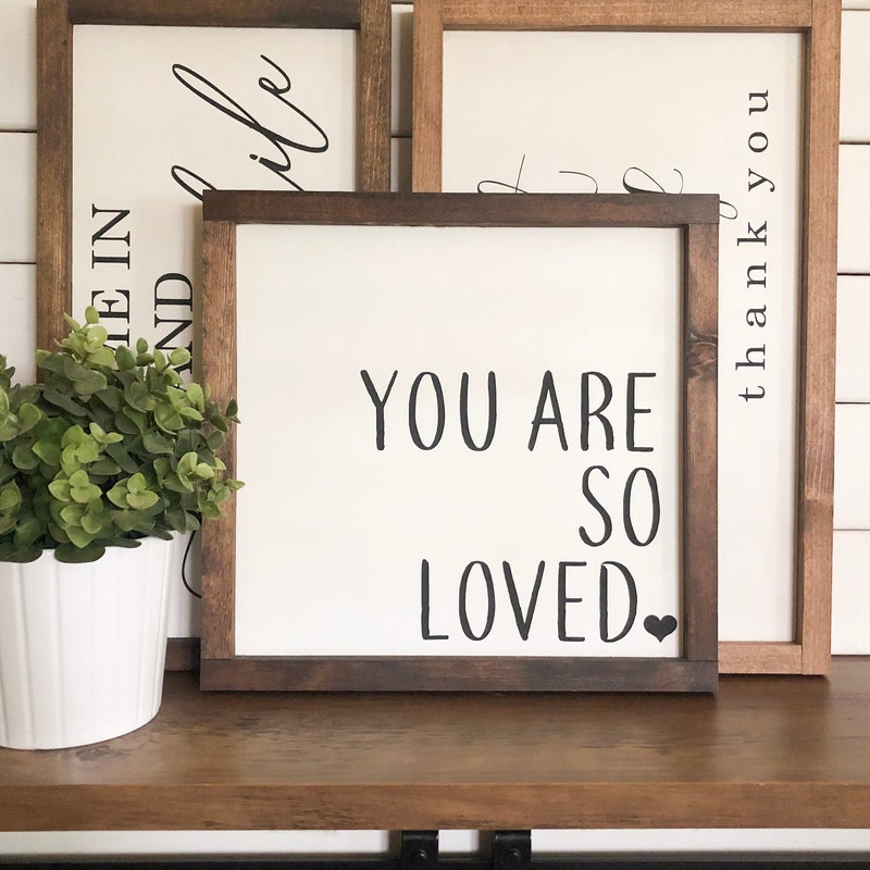 Love Wood Sign - Etsy