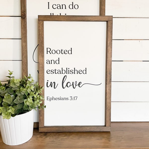 Rooted in Love Wall Art - Etsy