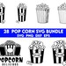 Popcorn SVG Bundle, Popcorn Bucket Svg, Popcorn Box Svg, Popcorn Cut ...