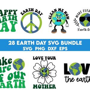 Earth Day Svg Png Bundle, Earth SVG, Recycle SVG, Earth Day Quotes ...