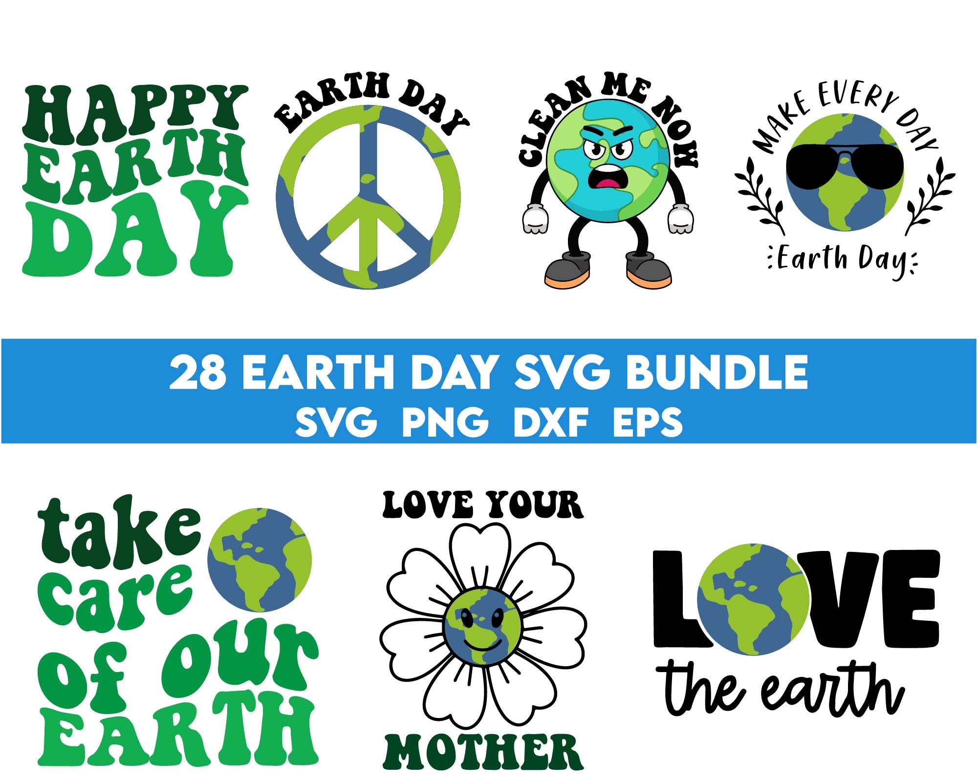 Earth Day Svg Png Bundle Earth SVG Recycle SVG Earth Day - Etsy