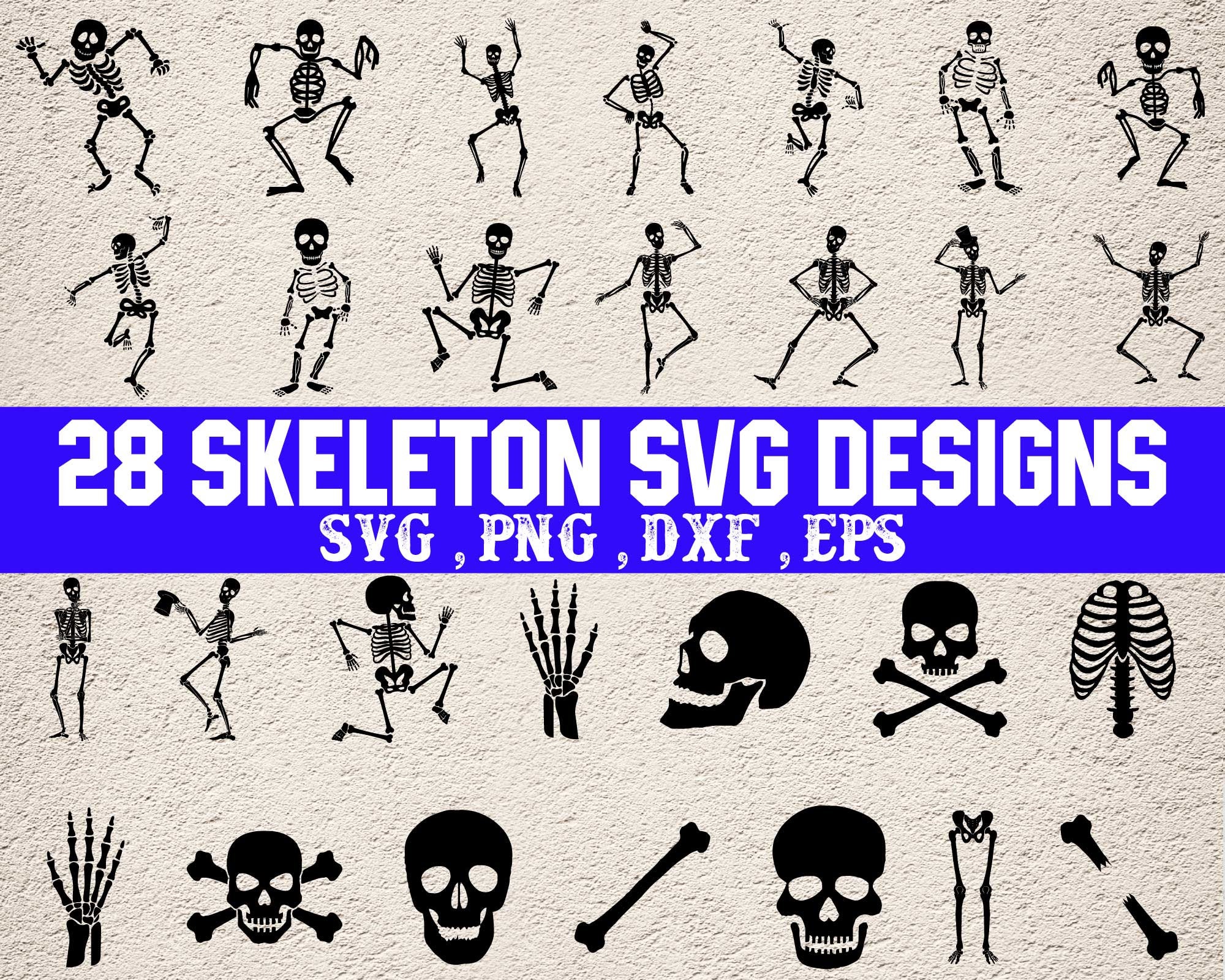 Skeleton Svg, Dancing Skeleton Svg, Skeleton Hands Svg, Skeleton Png ...