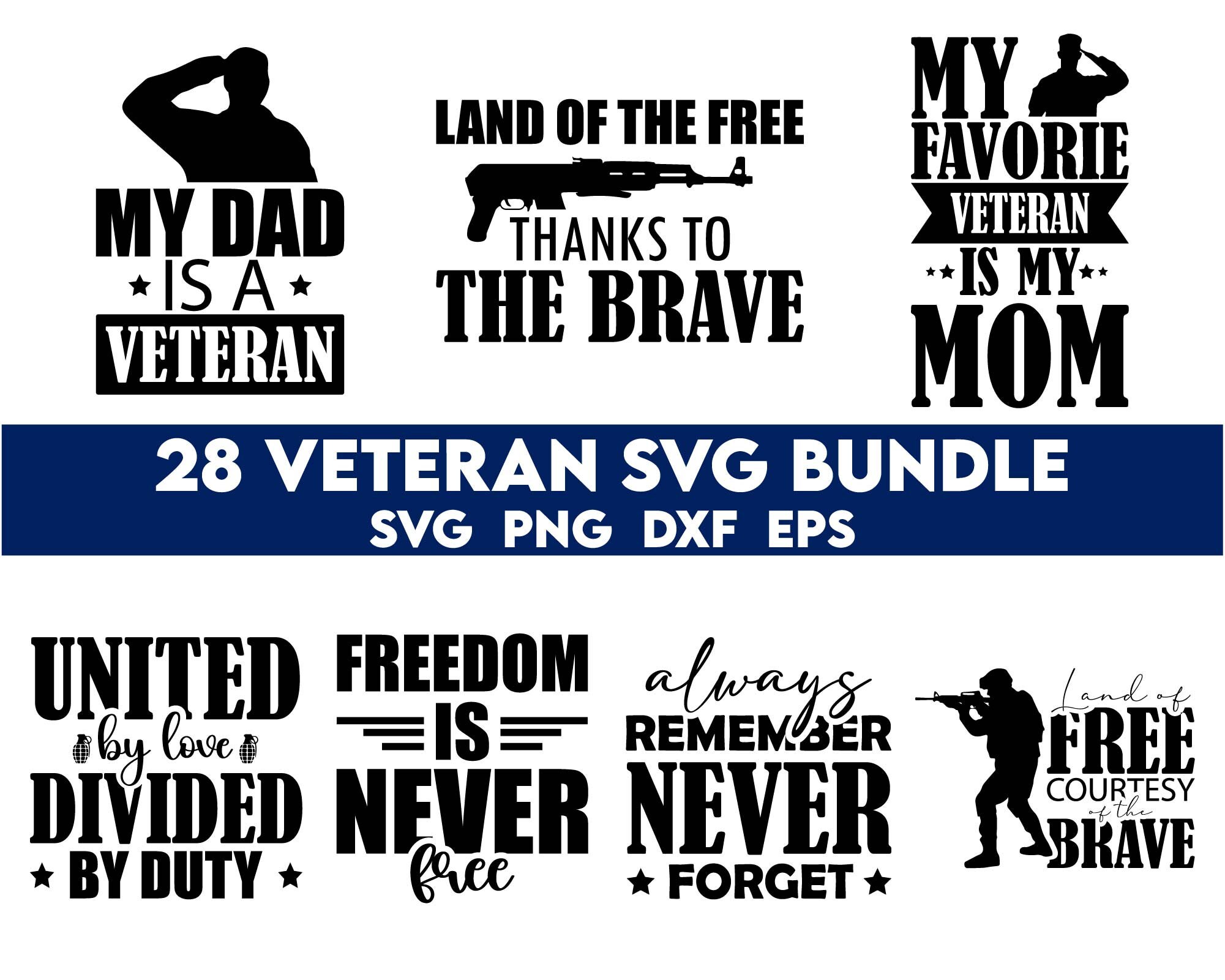 Veteran Svg Bundle, Veterans Day SVG Bundle, Veteran Day Quote Svg ...