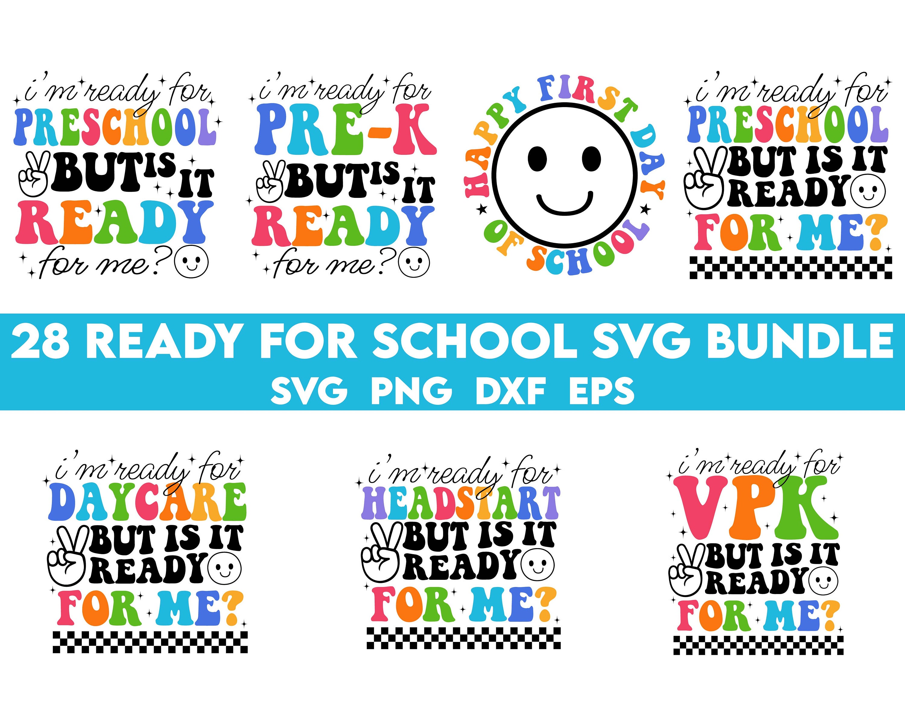 I'm Ready for School but is It Ready for Me Svg Bundle, Back to School ...