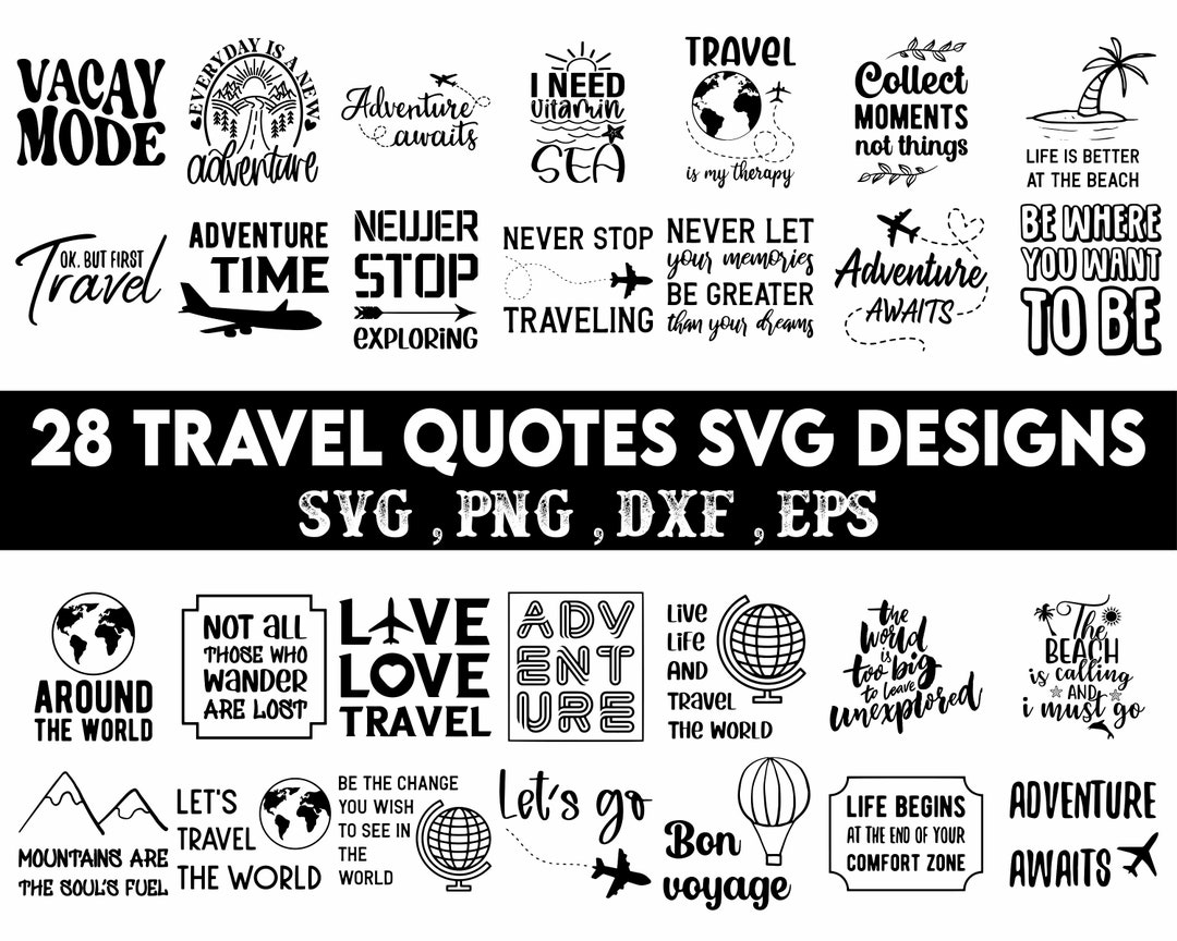 Travel Svg Bundle, Adventure Svg, Travel Art Prints, Adventure Art ...