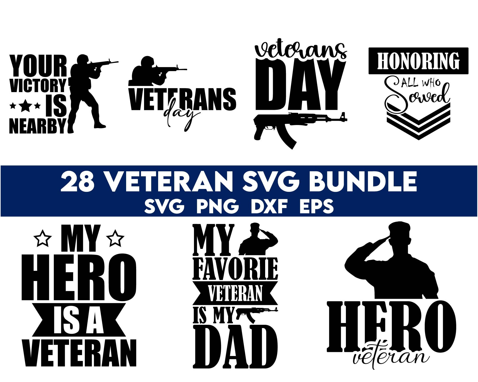 Veteran Svg Bundle Veterans Day SVG Bundle Veteran Day Quote - Etsy