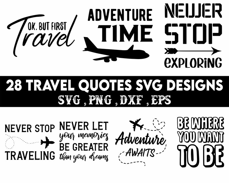 Travel Svg Bundle, Adventure Svg, Travel Art Prints, Adventure Art ...