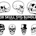 Skull SVG, Skull SVG Bundle, Skull Png, Skull Clipart, Skull Svg Files ...