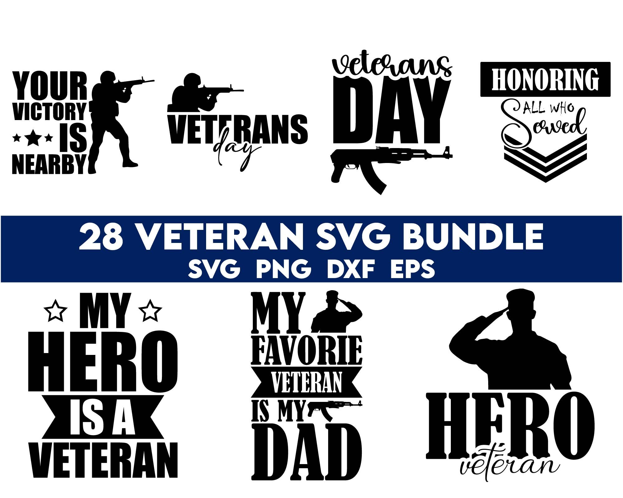 Veteran Svg Bundle Veterans Day SVG Bundle Veteran Day Quote - Etsy